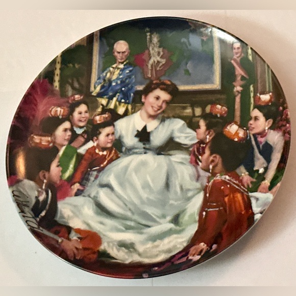 Accents | 1985 Knowles Collector Plate Getting To Know You King And I ...